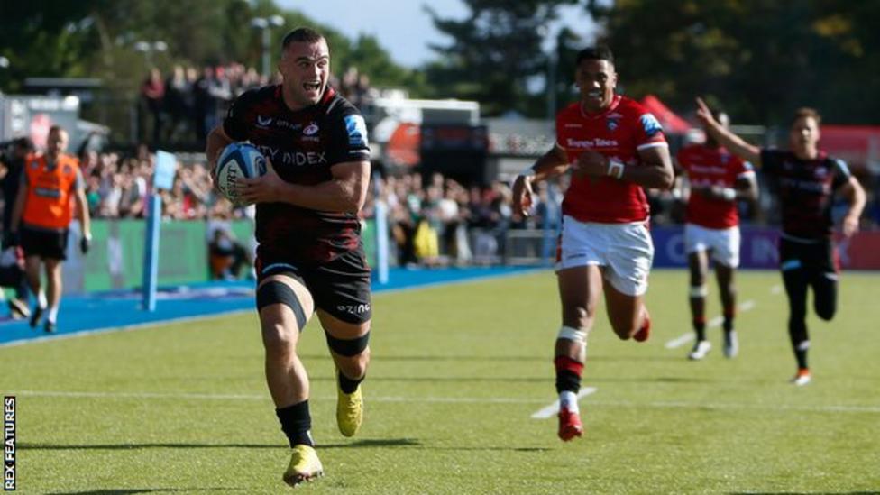 Ben Earl: England back-rower signs Saracens contract extension - BBC Sport