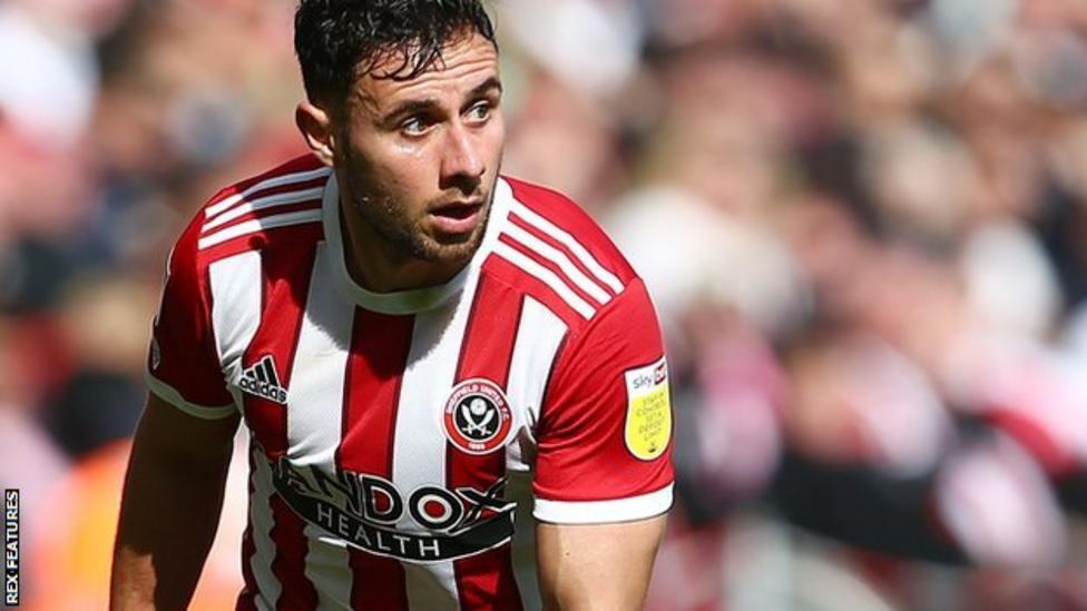 George Baldock: Sheffield United defender called up by Greece - BBC Sport