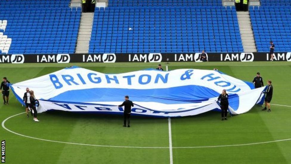 Brighton fans under investigation after racist incidents - BBC Sport