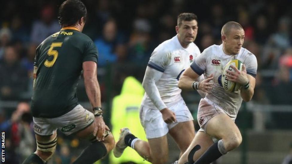 Rugby World Cup: I'm still England's best full-back - Mike Brown - BBC ...