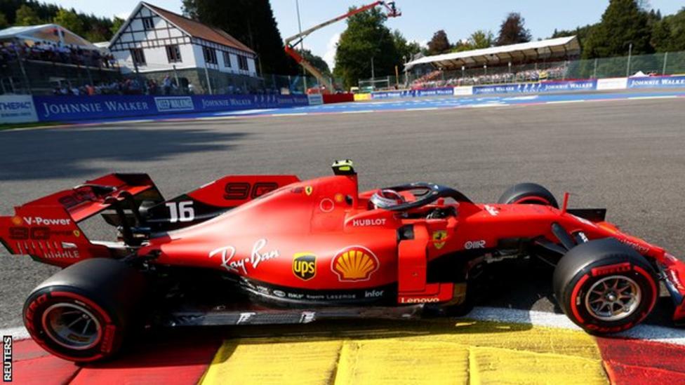 Charles Leclerc dedicates first F1 win to Anthoine Hubert - BBC Sport