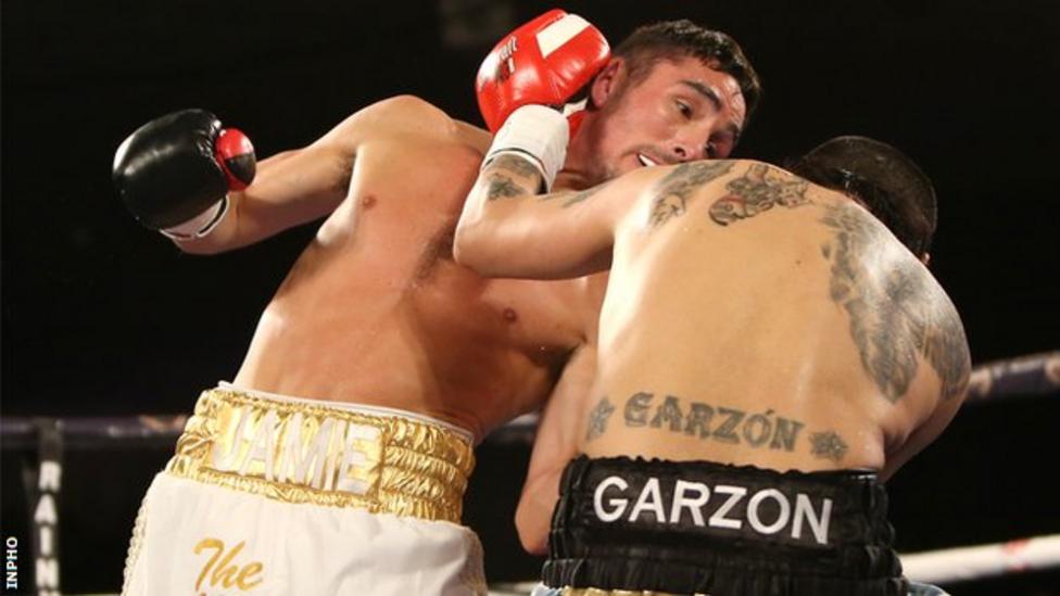 Jamie Conlan stops Adrian Dimas Garzon in fourth round - BBC Sport