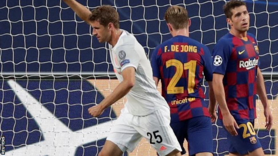 Barcelona 2-8 Bayern Munich: 'It was good against Brazil, against Barca ...