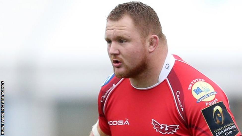 Samson Lee: Wales and Scarlets prop set to return from injury - BBC Sport