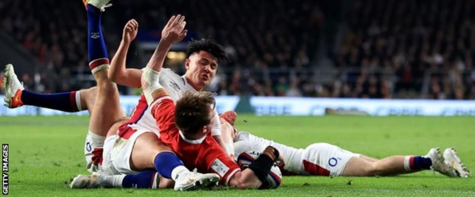 Six Nations: England withstand Wales comeback to win 23-19 at ...