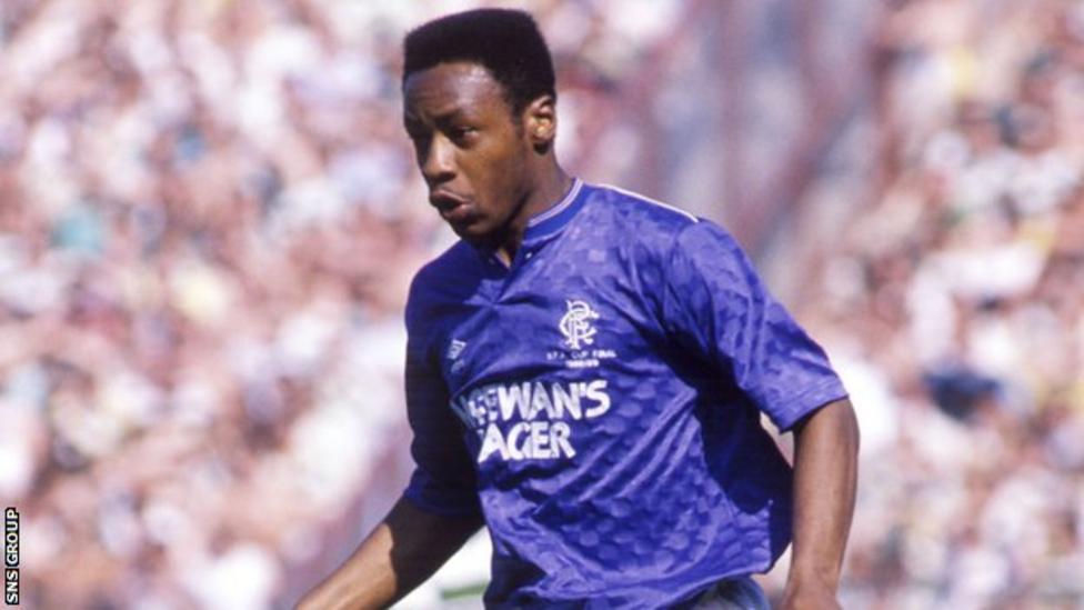 Mark Walters recalls racism on Rangers debut, 30 years on - BBC Sport