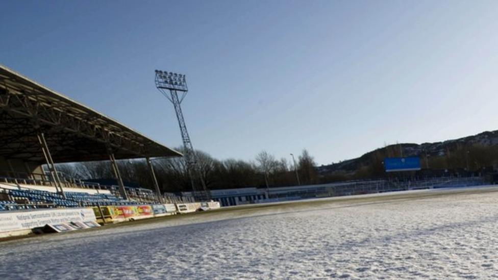 Two Scottish Championship matches postponed due to frozen pitch - BBC Sport
