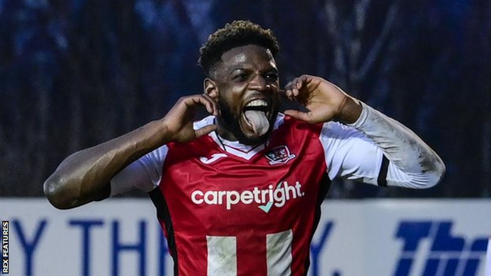 Offrande Zanzala: How Exeter City forward fled civil war to become a ...