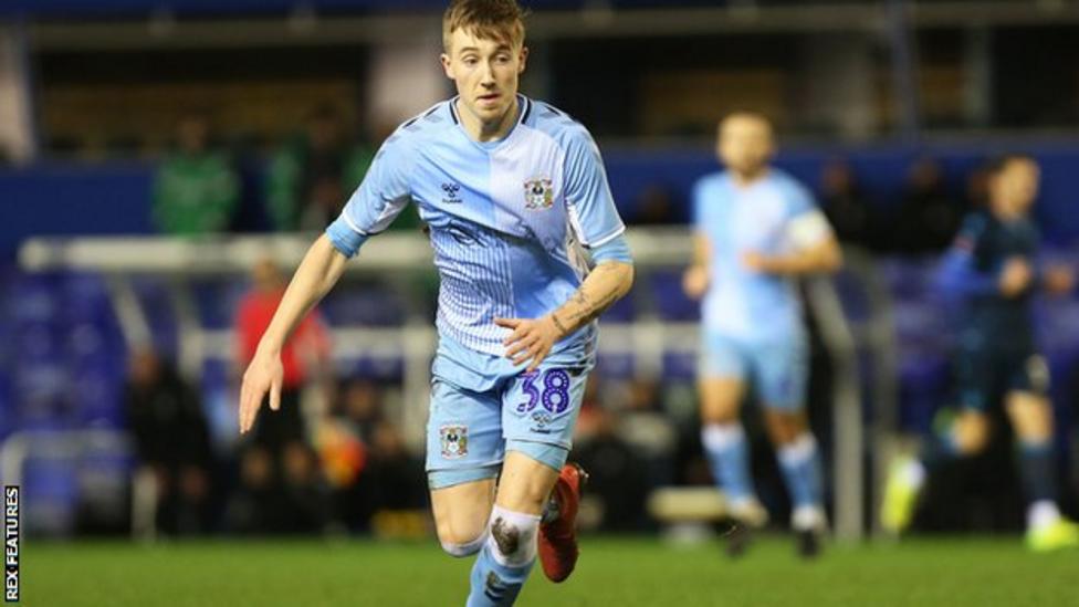 Josh Eccles: Gillingham sign Coventry City midfielder on loan - BBC Sport
