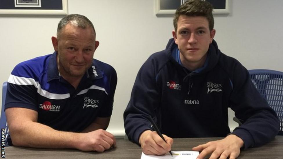 Sale Sharks: Centre Sam James agrees new contract with club - BBC Sport