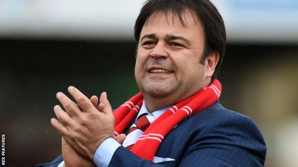 Crawley Town: Owner Ziya Eren asks fans to stay patient after poor ...