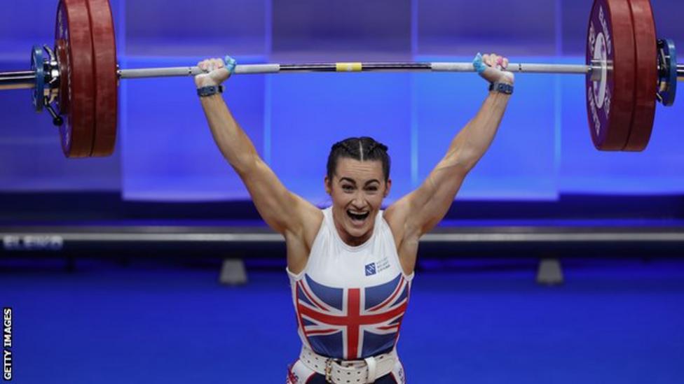 Great Britain's Sarah Davies wins weightlifting silver at European ...