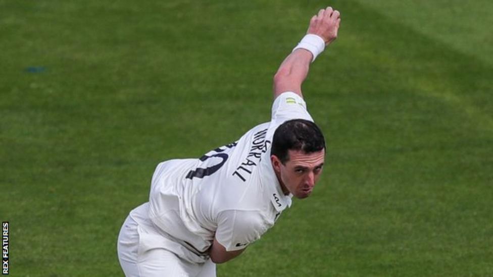 County Championship: Dominant Dan Worrall keeps Surrey on top against ...