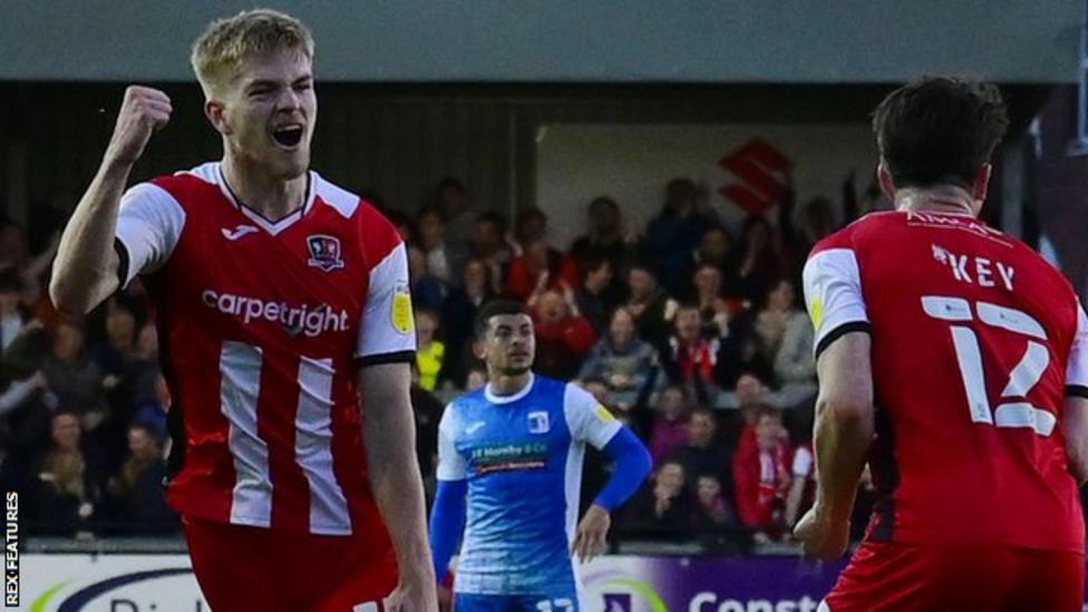 Kieran Phillips: Morecambe sign Huddersfield striker on season-long ...