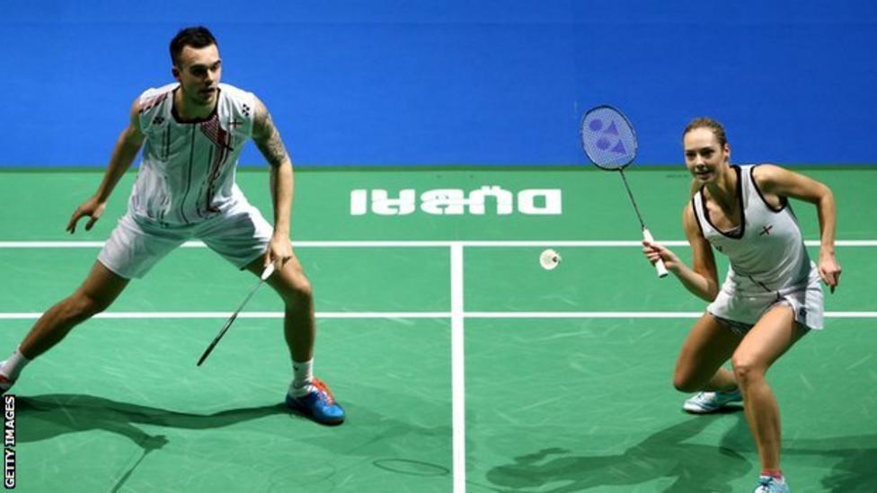 Chris & Gabby Adcock: Meet Britain's golden badminton couple - BBC Sport