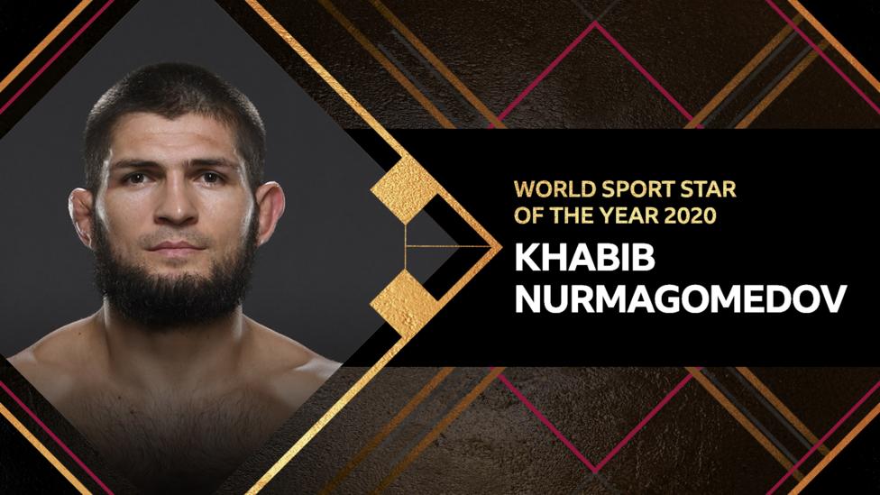 Khabib Nurmagomedov: UFC fighter named BBC Sports Personality's World ...