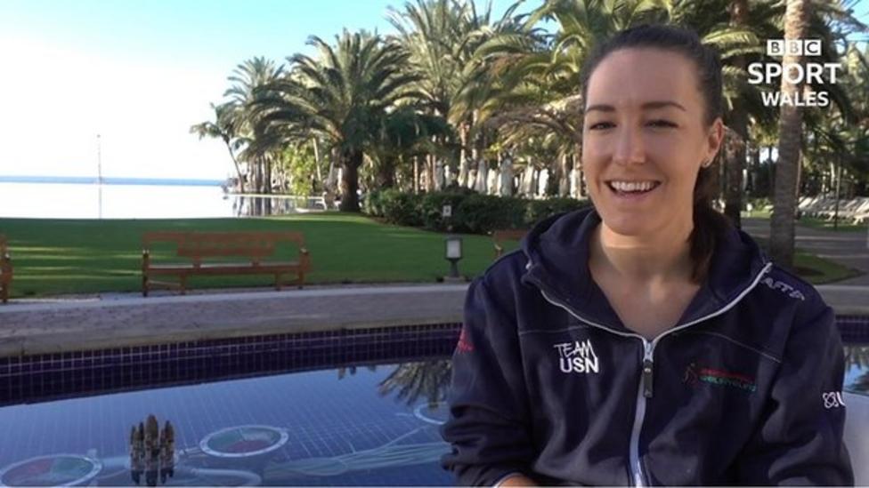 Dani Rowe: Welsh cyclist celebrates 'best result' of road-racing career ...