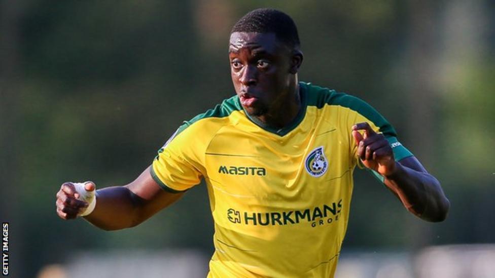 Bassala Sambou: Crewe sign striker from Fortuna Sittard on 18-month ...