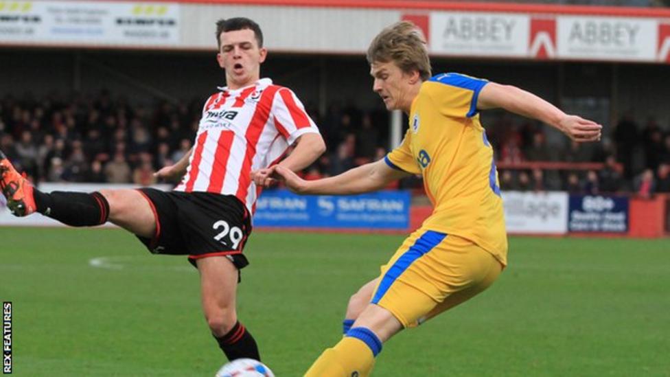 Port Vale's Ryan Lloyd extends Chester loan for further month - BBC Sport