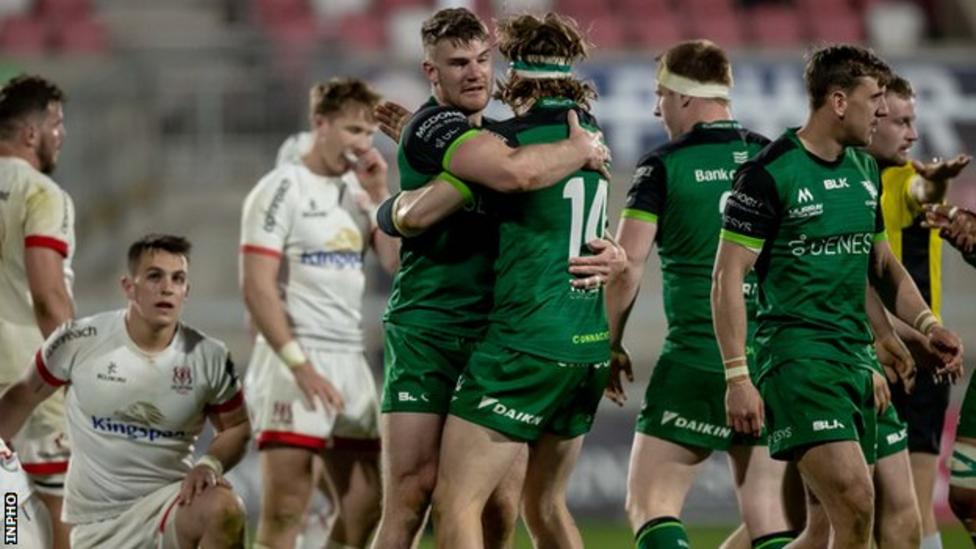 Ulster 24-26 Connacht: Peter Sullivan's late try gives Connacht ...