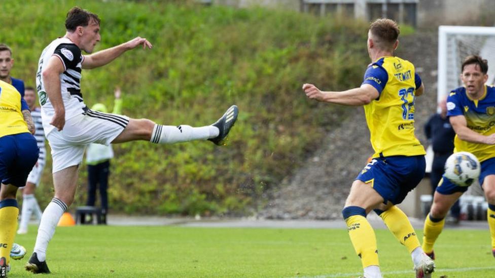 Queen's Park 2-1 Arbroath: Paton nets winners as hosts stay top - BBC Sport