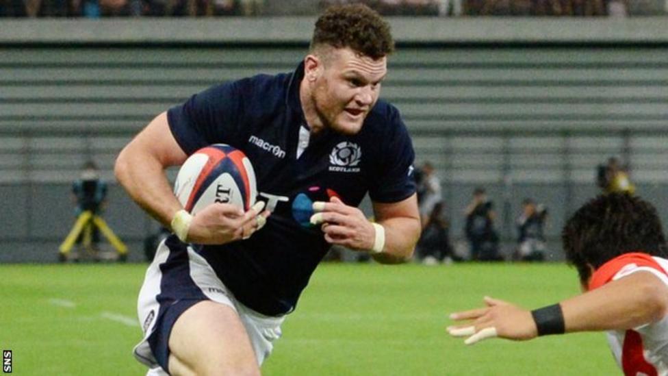 Duncan Taylor: Scotland centre ruled out of second Japan Test - BBC Sport
