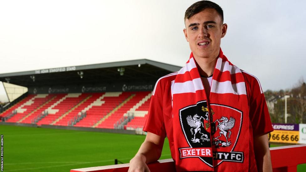 Luke Harris: Exeter City sign Fulham's Wales Under-21 attacker on loan ...