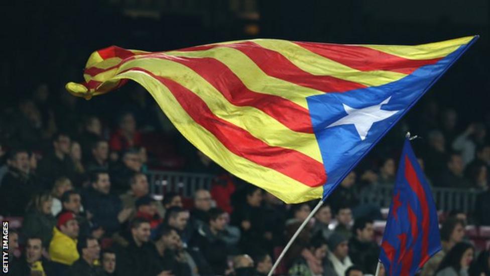 Catalan Football Federation suspends matches after separatist leaders ...