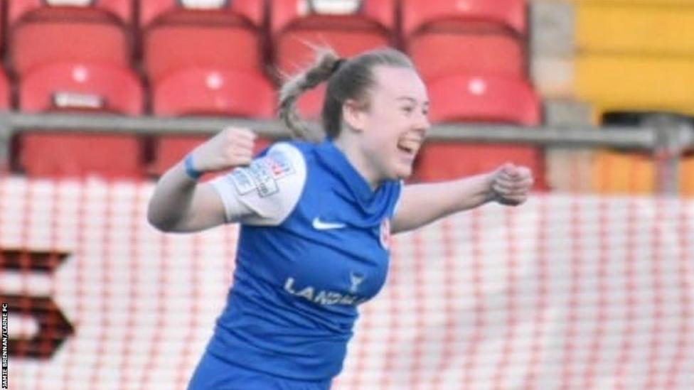 Women's Premiership: Larne secure first top-flight victory with away ...