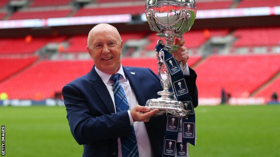 FC Halifax Town: Jim Harvey pleased with Wembley win as club look for ...