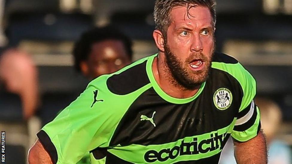 Jon Parkin: Forest Green striker accepts three-match suspension - BBC Sport