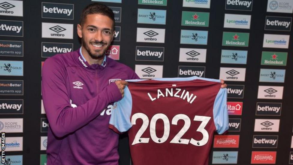 Manuel Lanzini: West Ham midfielder signs new deal until 2023 - BBC Sport