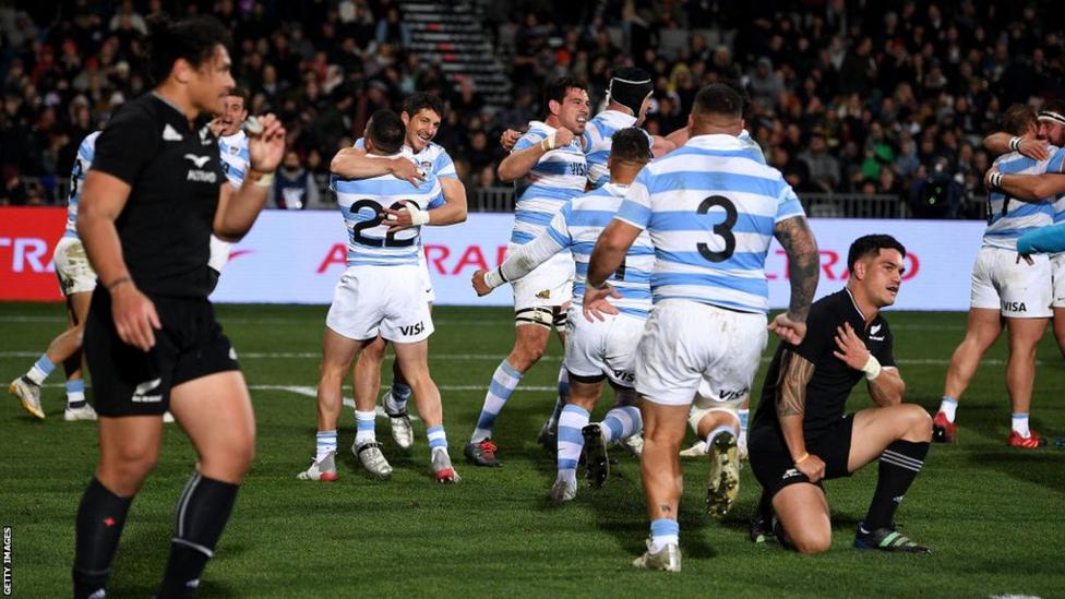 Rugby World Cup: Argentina caught in path of All Blacks juggernaut ...