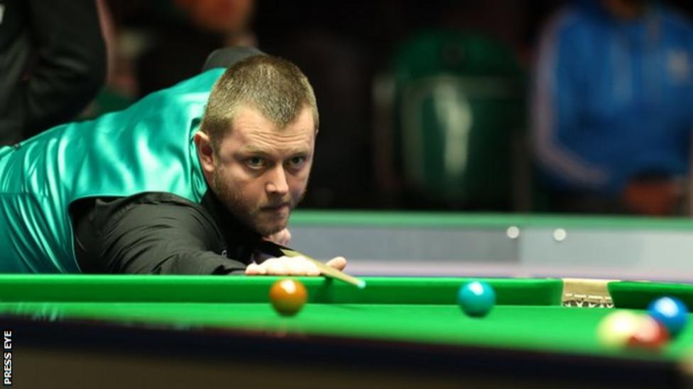 Northern Ireland Open: Home favourite Mark Allen crashes out - BBC Sport