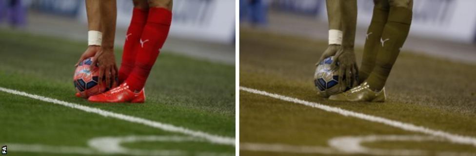 Colour blindness in football: Kit clashes and fan struggles - what is ...