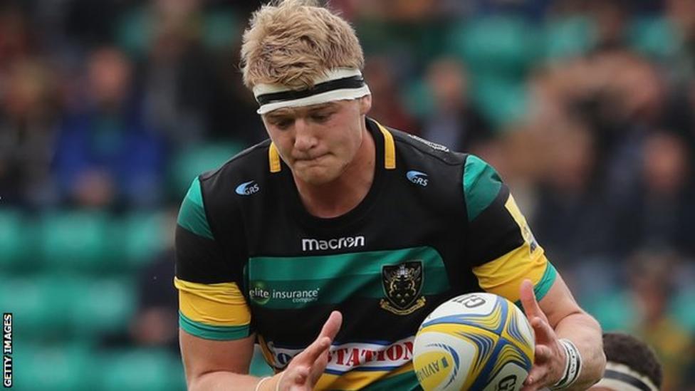 David Ribbans: Northampton Saints second row agrees new contract until ...