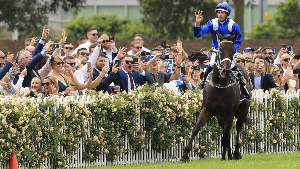 Winx: Australian horse wins 32nd consecutive race - BBC Sport