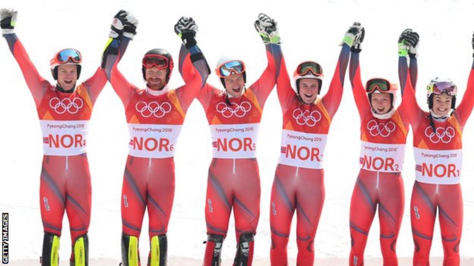 Winter Olympics: Norway win record 38th medal as Switzerland take team ...