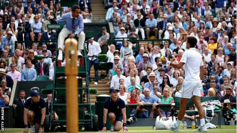 Damian Steiner: Wimbledon final chair umpire sacked by ATP - BBC Sport