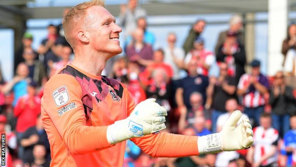 Cameron Dawson: Exeter City promotion 'a career high' says goalkeeper ...
