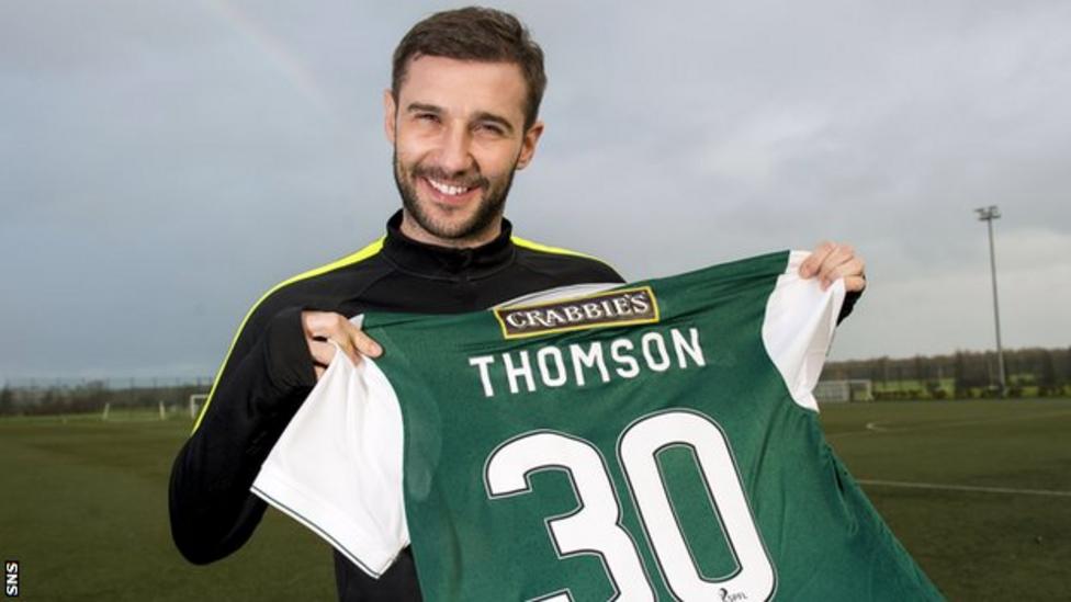 Hibernian: Kevin Thomson keen to continue playing role - BBC Sport