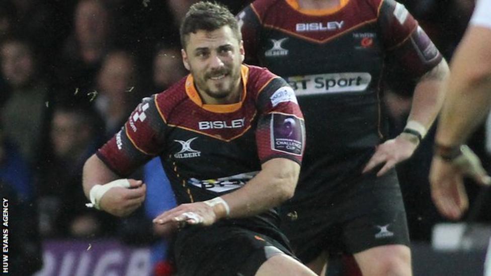 European Challenge Cup: Newport Gwent Dragons 22-0 Pau - BBC Sport
