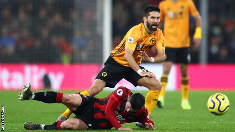 Bournemouth 1-2 Wolves: Visitors up to fifth with comfortable win - BBC ...