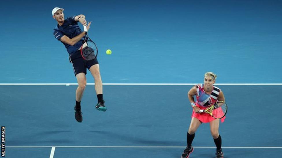Australian Open: Jamie Murray and Bethanie Mattek-Sands reach mixed ...