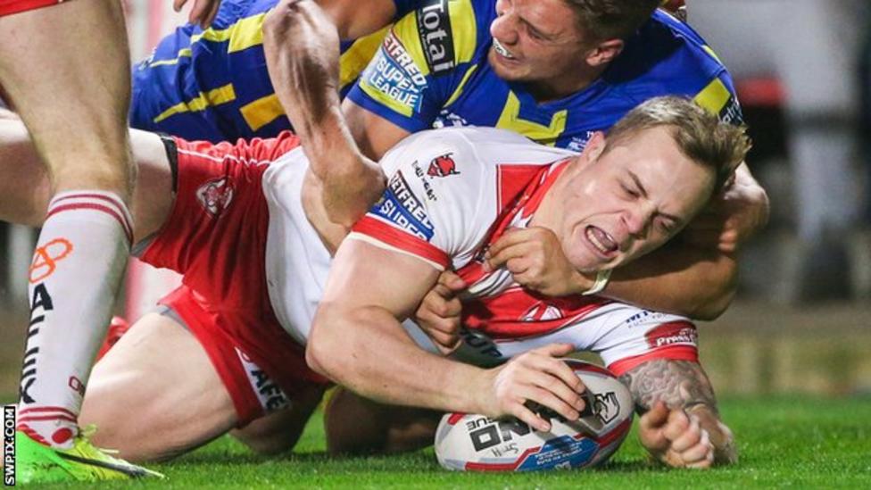 Adam Swift: St Helens winger agrees new contract - BBC Sport