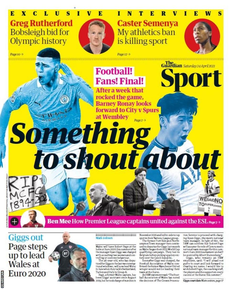 Saturday's newspapers - BBC Sport