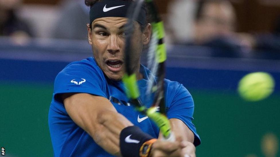 Shanghai Masters: Rafael Nadal to play Roger Federer in final - BBC Sport
