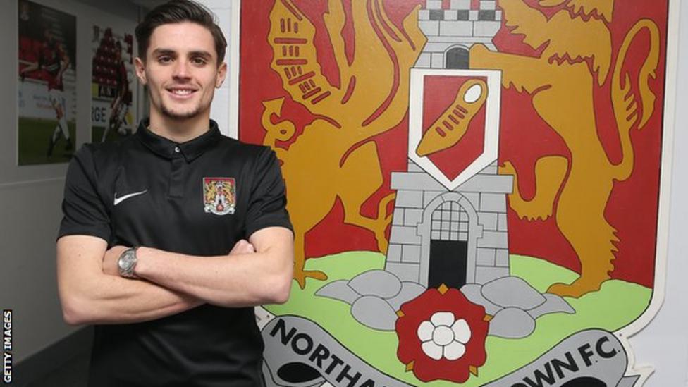 George Cox: Northampton Town sign Brighton left-back on loan - BBC Sport