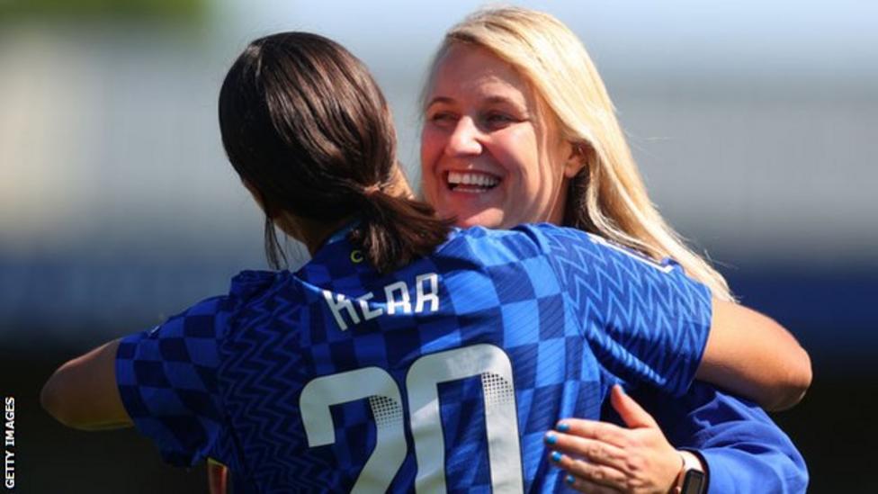 Emma Hayes on how she led Chelsea to WSL domination over 10 years - BBC ...