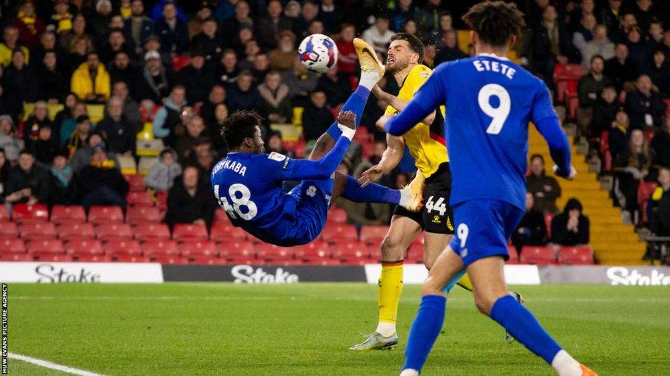 Watford 1-3 Cardiff City: Kaba stunner seals vital win - BBC Sport
